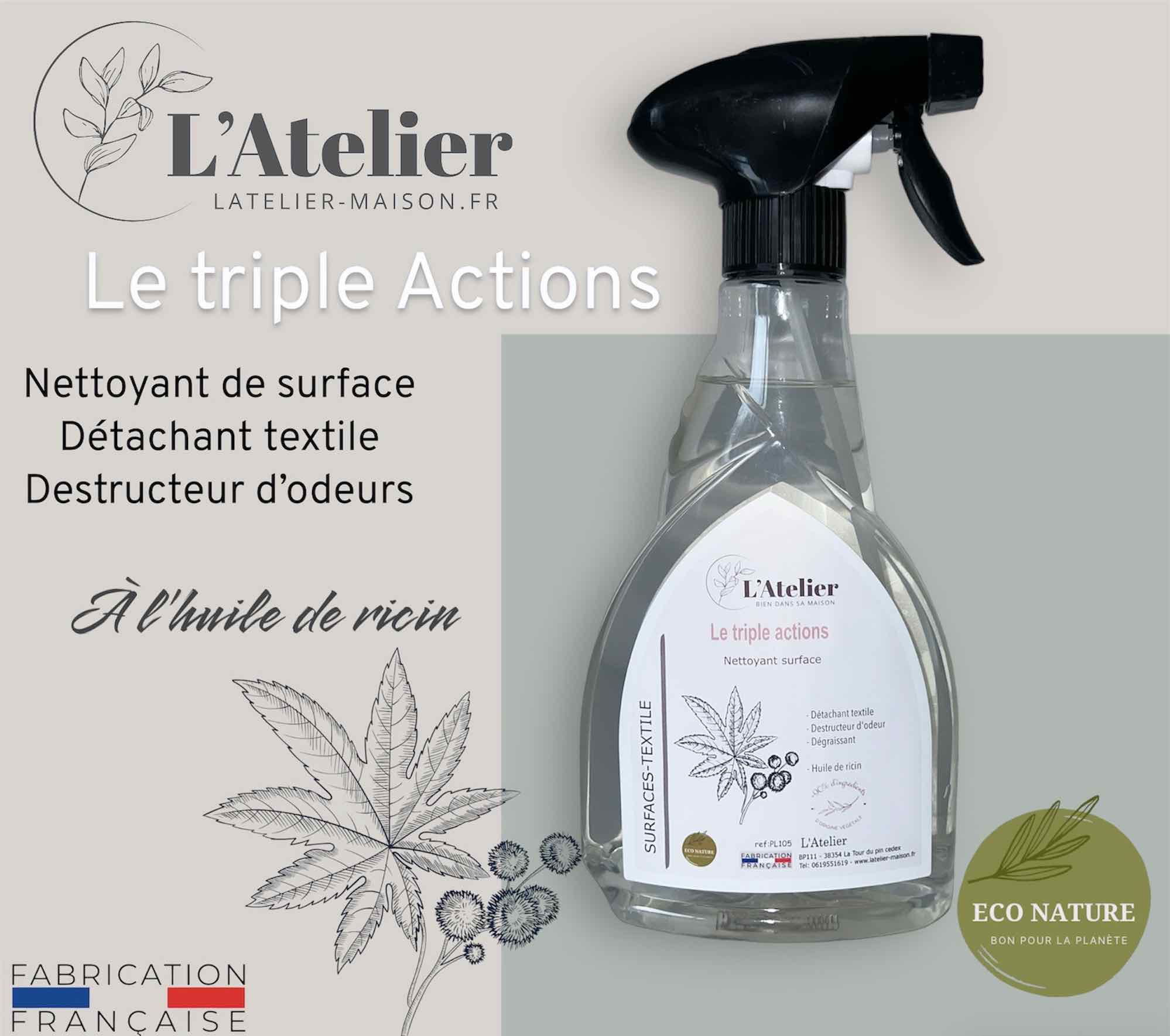 Le Triple actions * - L'atelier Maison